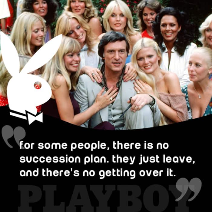 8 inspirational quotes by Playboy Magazine founder Hugh Hefner!