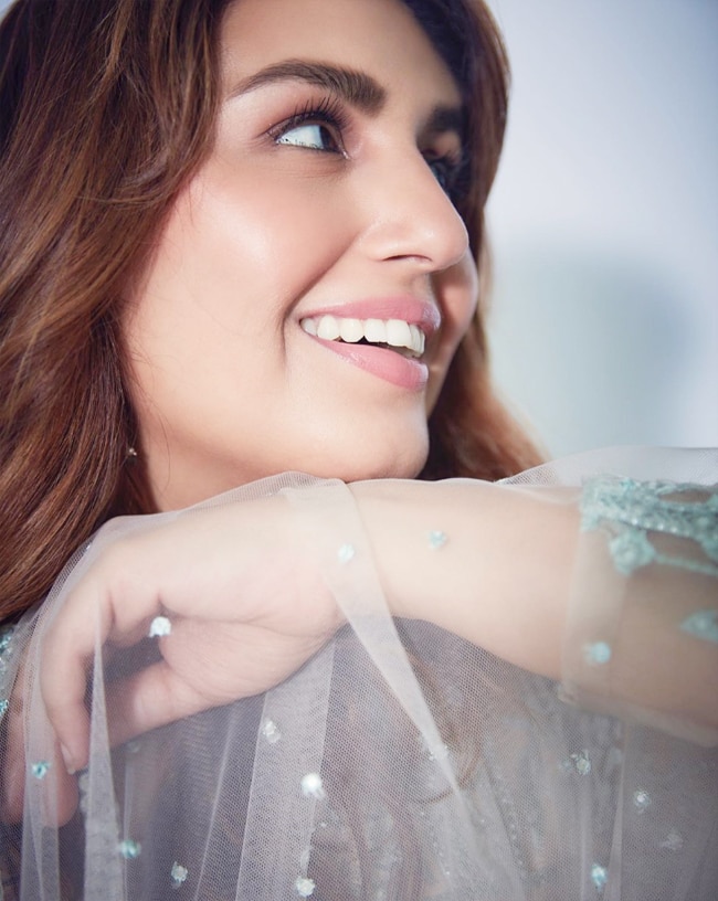 Huma Qureshi’s Anarkali Set is by Falguni and Shane Peacock