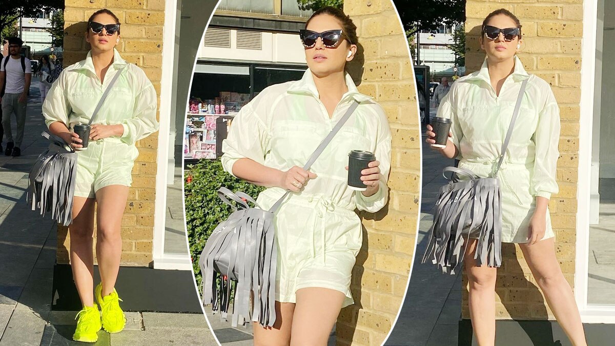 Huma Qureshi Looks Brighter Than Ever as She Slays in Neon Playsuit ...