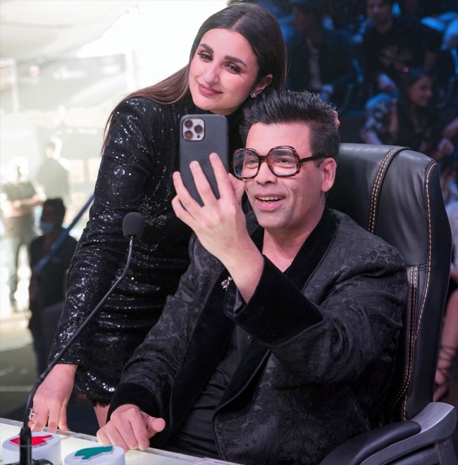 Hunarbaaz: Parineeti Chopra rocks a little black dress on the sets of ...
