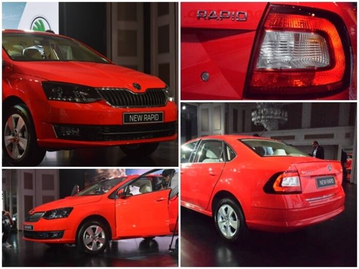 New Skoda Rapid Facelift Photo Gallery