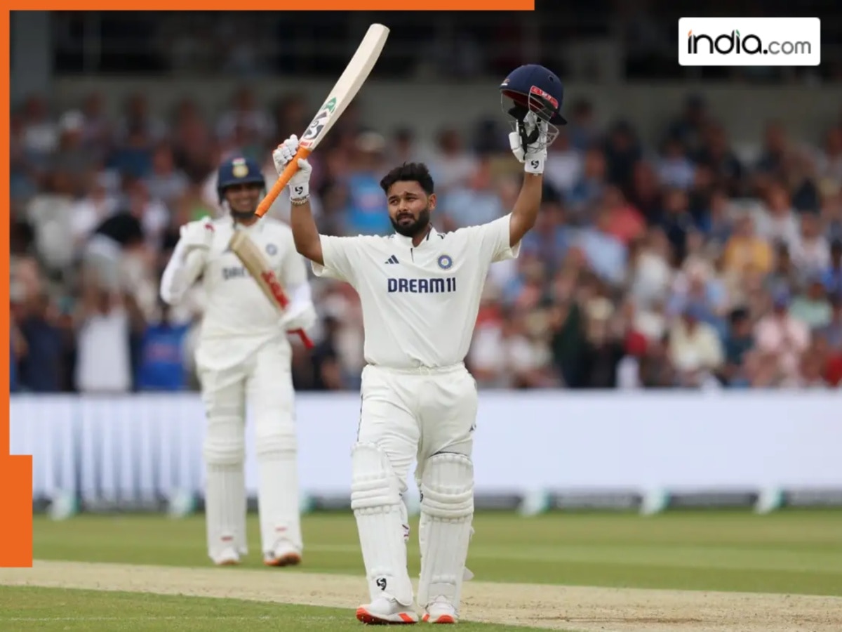 IND vs ENG: Rishabh Pant creates history at Lord's, becomes only player ...