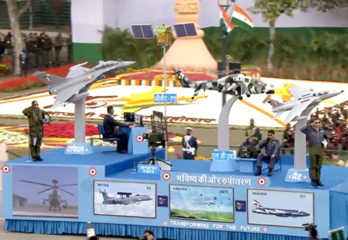 Photo Highlights From 73rd Republic Day Parade At Rajpath