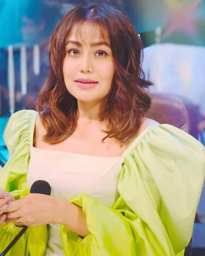 Neha Kakkar in Rs 3,750 Green Midi Dress Shows How To Do Fashion Right ...