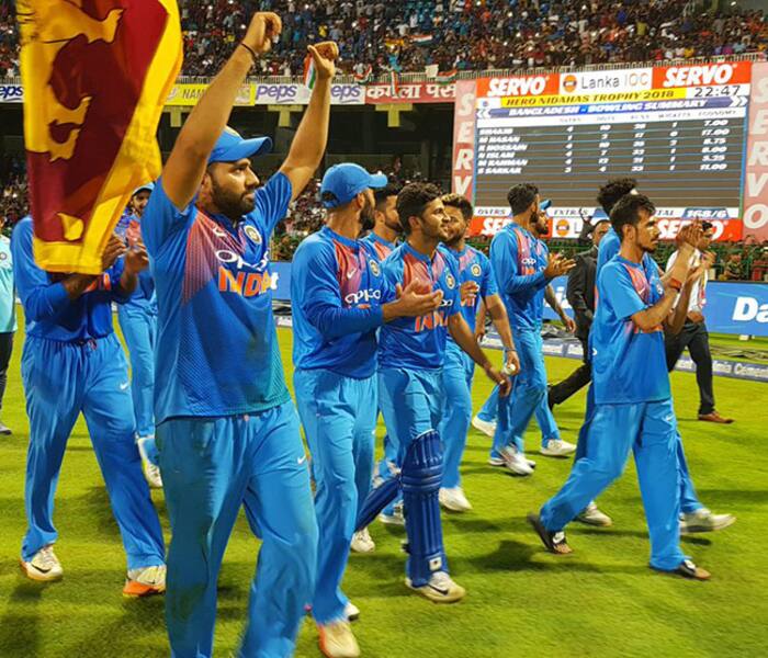 IN PICS: Winning moments of team India post clinching Nidahas trophy ...