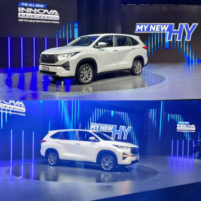 In Pics: Toyota Innova Hycross Arrives At Dealership Showroom Before ...