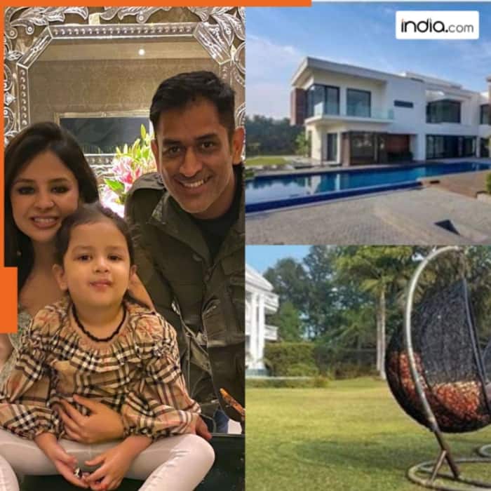 Inside photos of MS Dhoni's luxurious 'Kailashpati' farmhouse with ...
