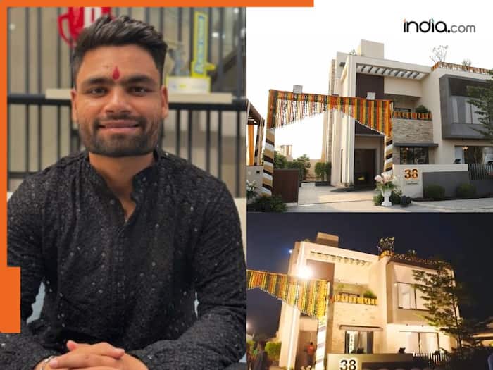 Inside photos of Rinku Singh’s luxurious new bungalow, it features a ...