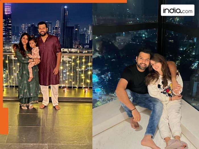 Inside photos of Rohit Sharma and wife Ritika Sajdeh’s Rs 300000000 ...
