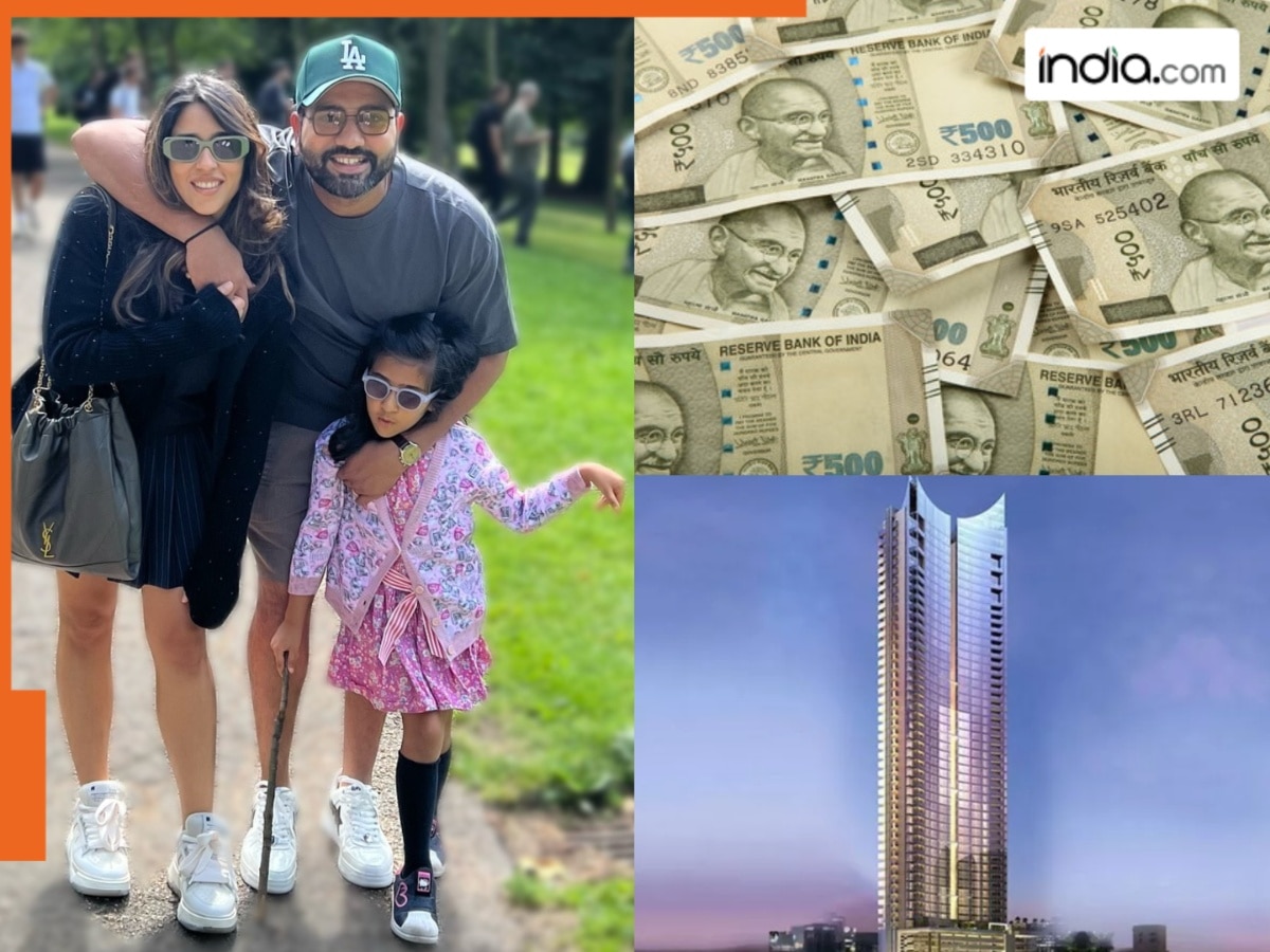 Inside photos of Rohit Sharma's Rs 300000000 luxurious apartment with ...