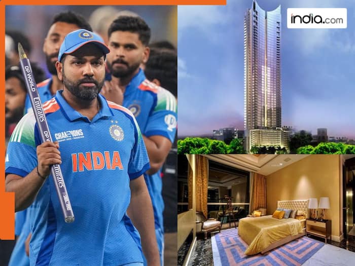 Inside photos of Rohit Sharma's luxurious sea-facing house, it costs Rs...