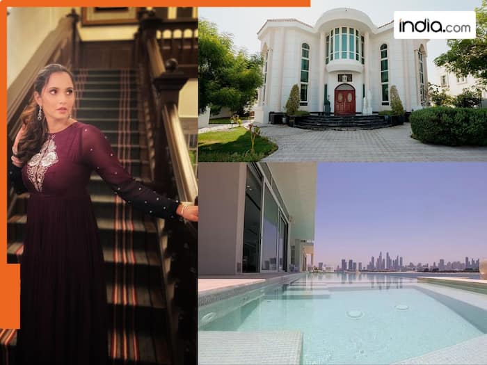 Sania Mirza has a massive walk in closet in her bedroom in Dubai