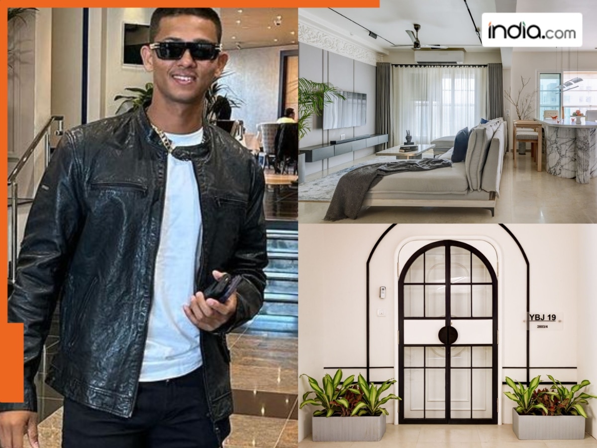 Yashasvi Jaiswal's residence beautifully merges elements of European design