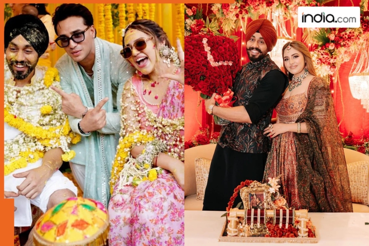Inside pics of Abhishek Sharma's sister Komal's pre wedding ceremony ...