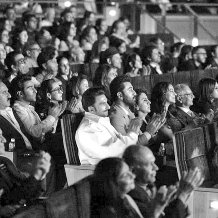 Inside pics of Ranbir Kapoor Ranveer Singh from The Archies' screening