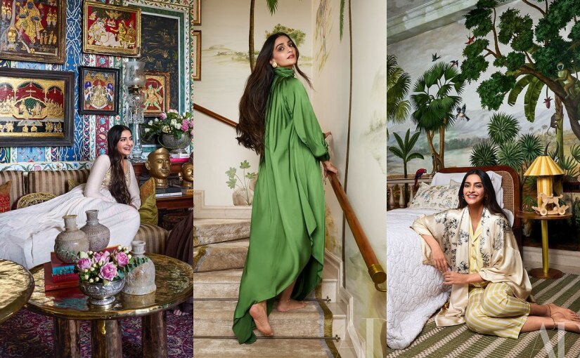 Inside Sonam Kapoor's Lavish 7500 Sq Ft Mumbai Apartment with Unique Hand-Painted Walls- See ...