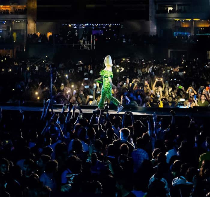 Pop Sensation Katy Perry Sang Her Popular Tracks