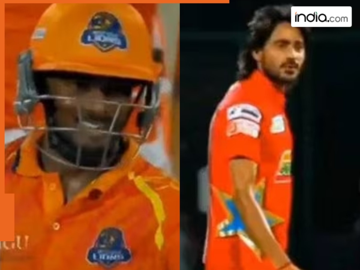 Digvesh Rathi had a heated argument with batter Ankit Kumar