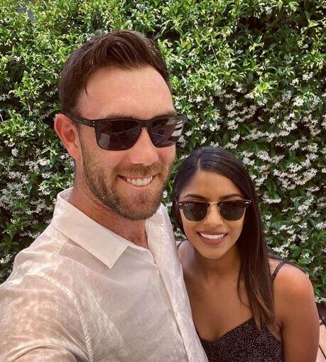 IPL Glenn Maxwell Vini Raman Hot Pics
