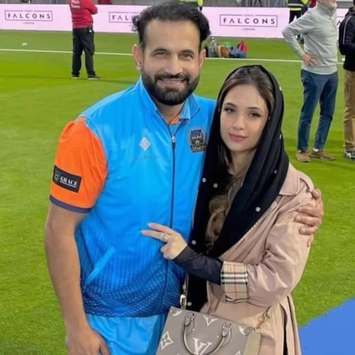 Irfan Pathan's wife is 10 years younger than him