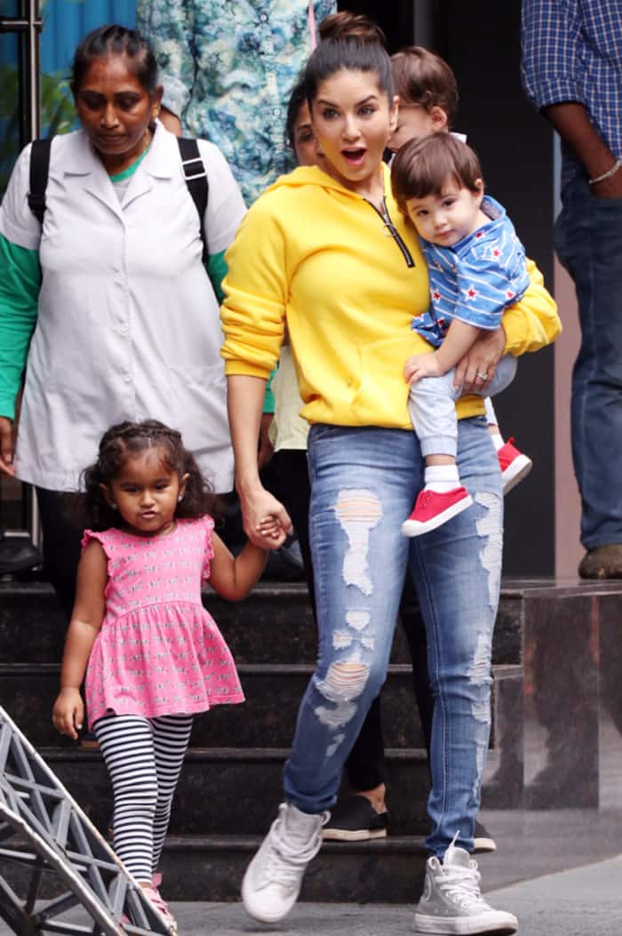 Sunny Leone's Son Resembles Taimur Ali Khan, Fans Are Confused