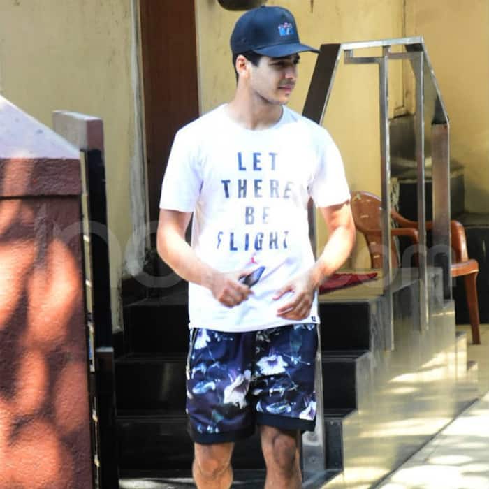 Ishaan Janhvi spotted
