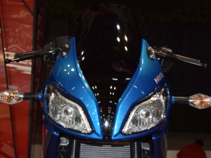 It is a fully faired motorcycle that features twin eagle eye multi ...