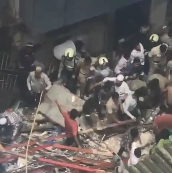 Mumbai: Building Collapses in Dongri, 12 Killed, Over 40-50 Trapped ...
