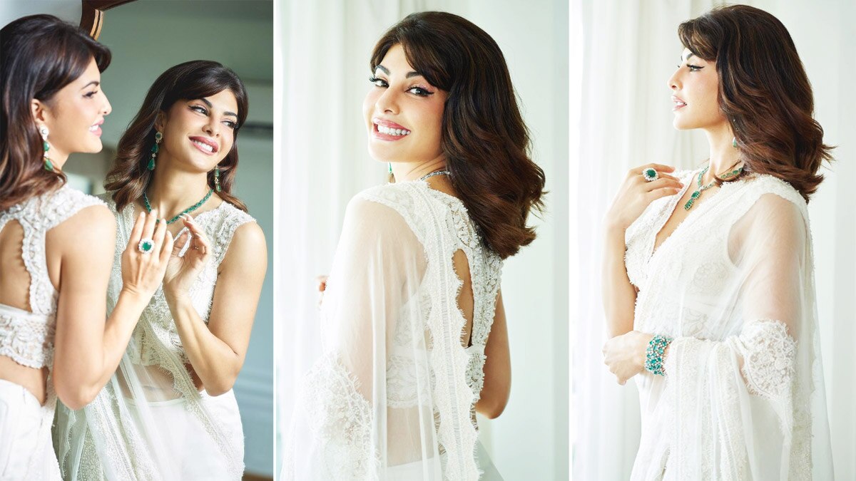 Jacqueline Fernandez Looks Like a Vision in White as She Wears a ...