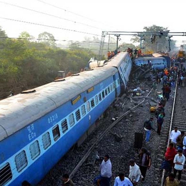 Kalindi Express derailment on Feb 20, 2017