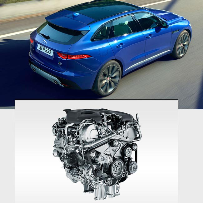 Jaguar F Pace comes in 4 variants