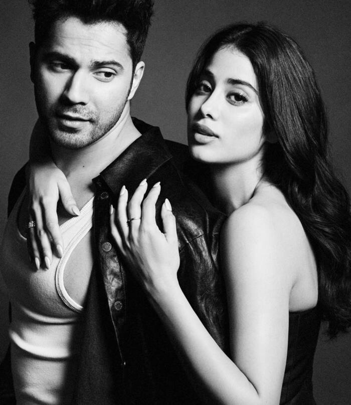 Janhvi Kapoor-Varun Dhawan Spice-up The Internet in Sensuous Photoshoot | PHOTOS