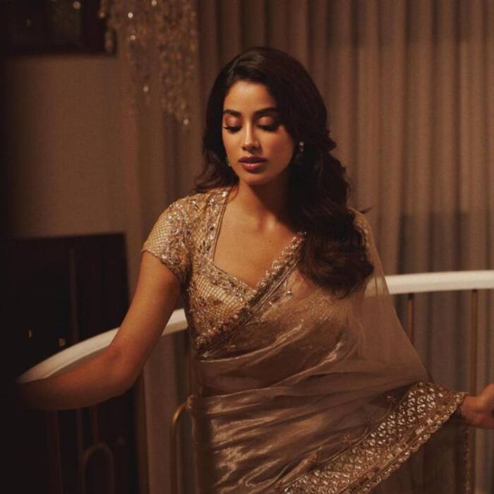 Janhvi Kapoor’s Modern Metallic Look