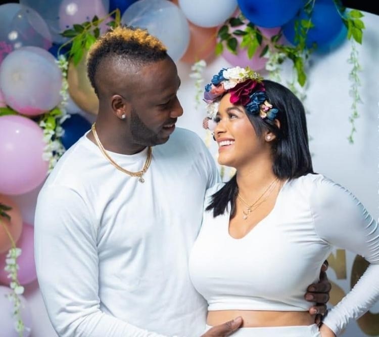 Jassym Lora The Hot Mommy to be | Andre Russell's Hot Wife
