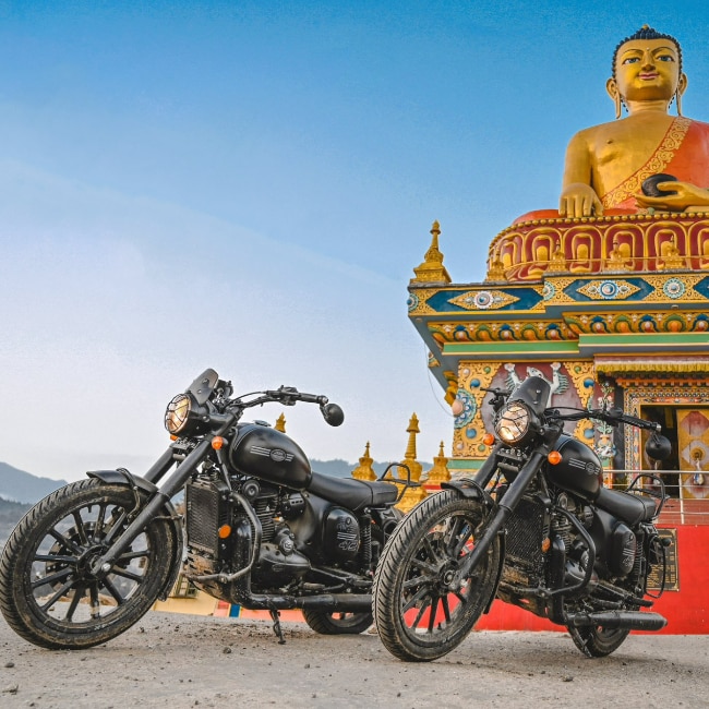 IN PICS: Jawa 42 ‘Tawang Edition’ Motorcycle, Inspired By Lungta — The ...