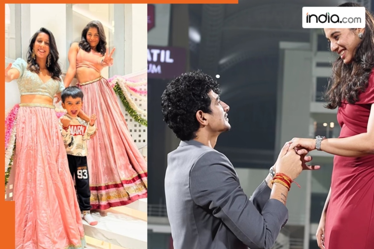 Team India stars are in full swing at Smriti Mandhana's wedding ...