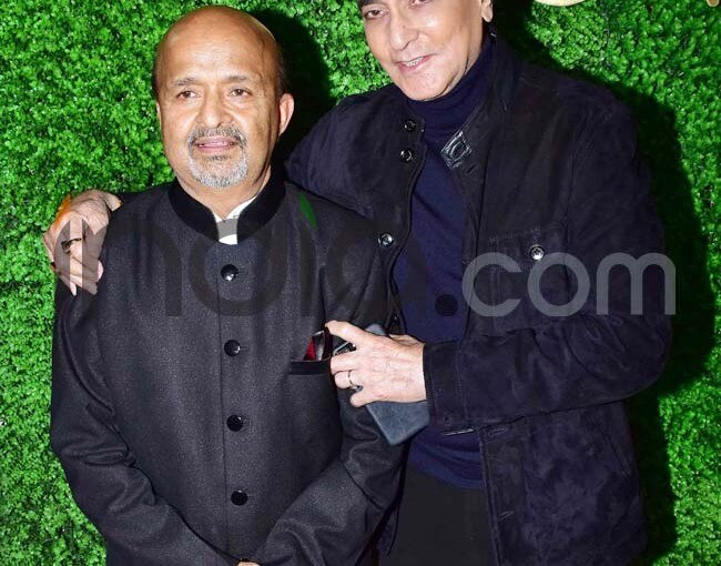 Jitendra with Sameer Anjaan