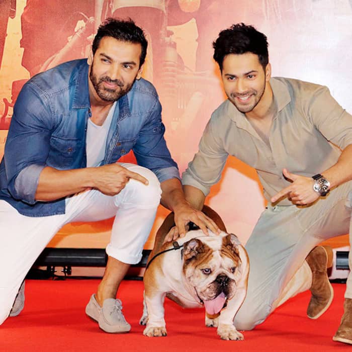 Dishoom team celebrating success of the movie