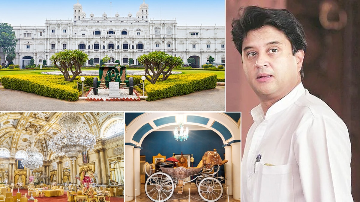 Inside Pics of Jyotiraditya Scindia's Royal Mansion 'Jai Vilas Palace ...