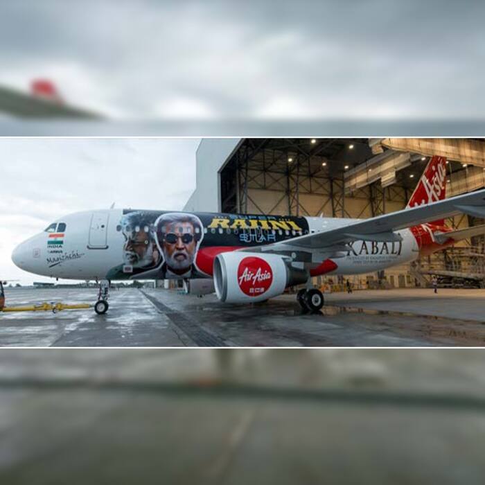 Kabali themed plane: Rajinikanth’s Kabali promotion reaches new level ...