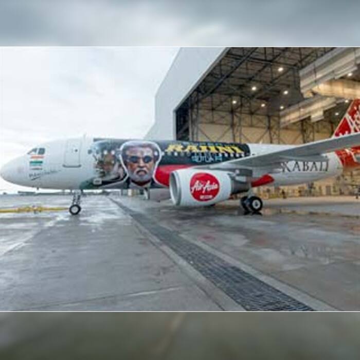 Kabali themed plane: Rajinikanth’s Kabali promotion reaches new level ...
