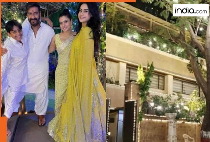 Inside photos of Kajol-Ajay Devgn's house 'Shivshakti': Spacious decor ...