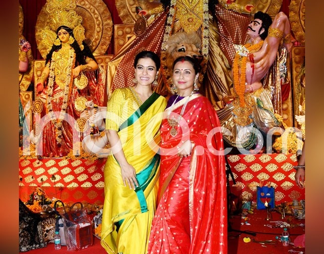 Kajol And Rani Mukerjee Gives Sister Twinning Goals in Pink Saree