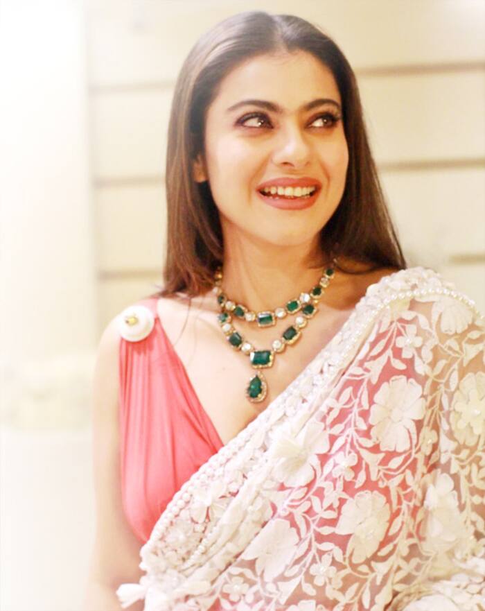 Kajol looks ravishing in sarees