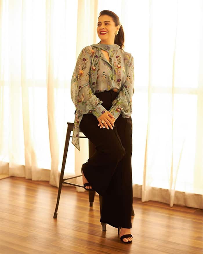 Kajol Looks Like a Vision to Behold in Kalamkari Saree Set With ...