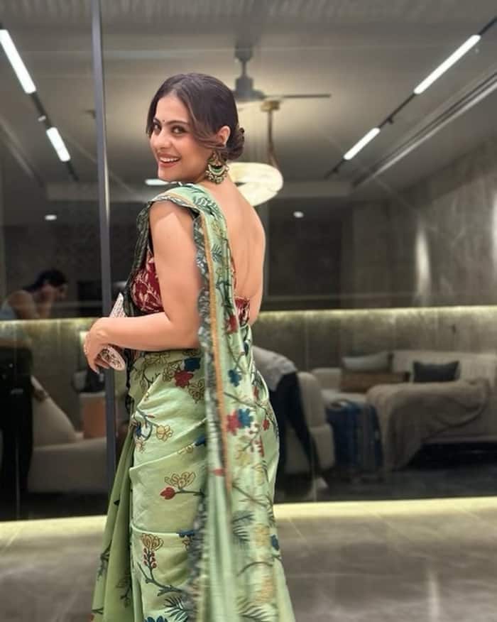 Kajol Sets Hearts on Fire in Latest Photos in Ethnic Ensemble