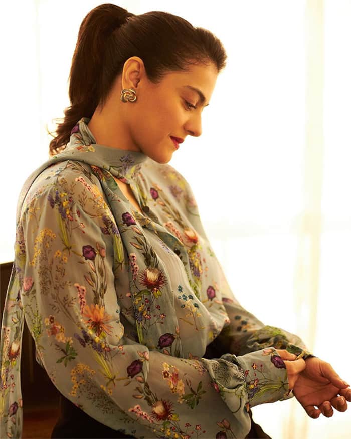 Kajol Looks Like a Vision to Behold in Kalamkari Saree Set With ...