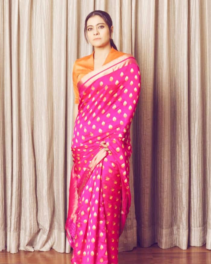 Kajol looks ravishing in sarees