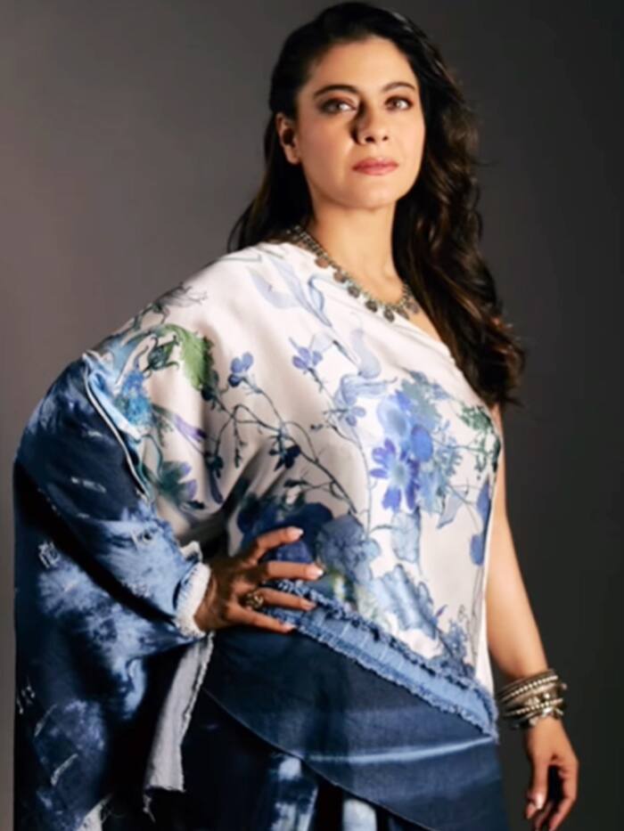 Kajol Looks Like a Vision to Behold in Kalamkari Saree Set With ...