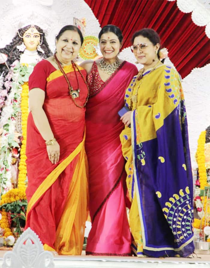Kajol Shows How to go Simple Yet Festive in a Basic Pink Saree | Check ...